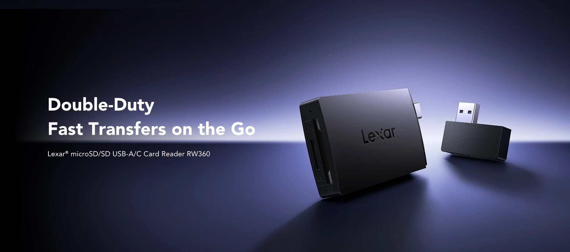 Lexar microSD/SD USB-A/C Card Reader | Lexar Global