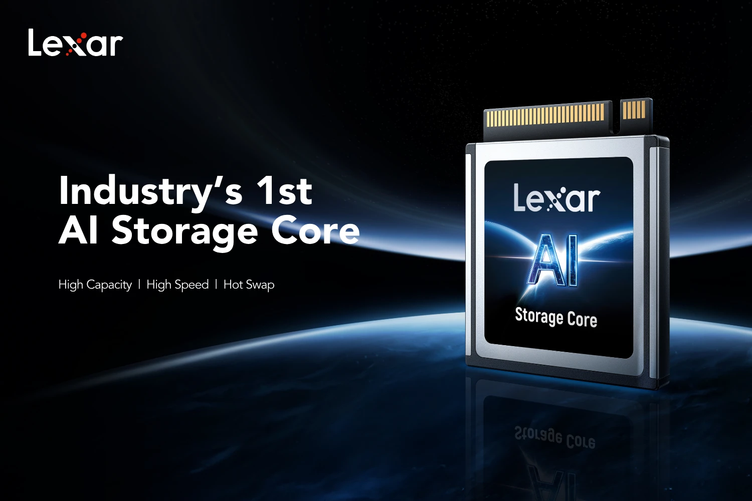 Lexar Unveils Industry’s First AI Storage Core for Next Generation Edge AI Devices | Lexar Global